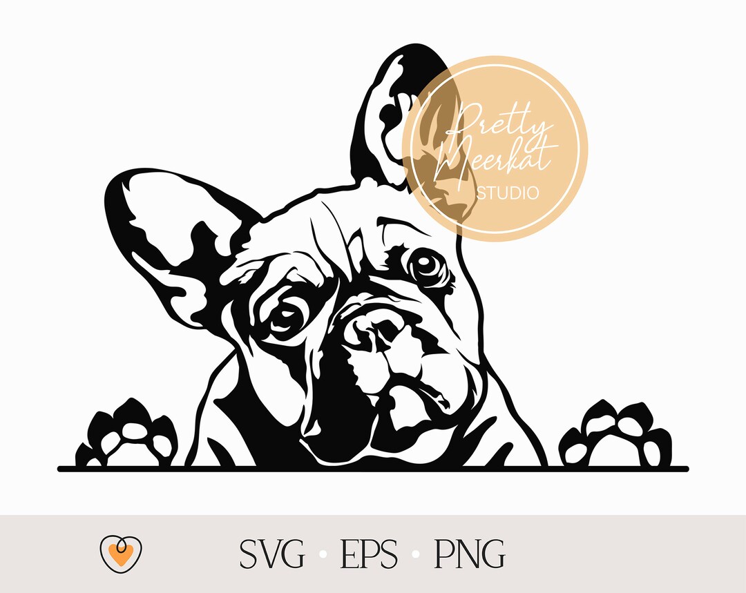 French Bulldog Svg, Frenchie Svg, Dog Svg, Svg Files for Cricut, Png - Etsy