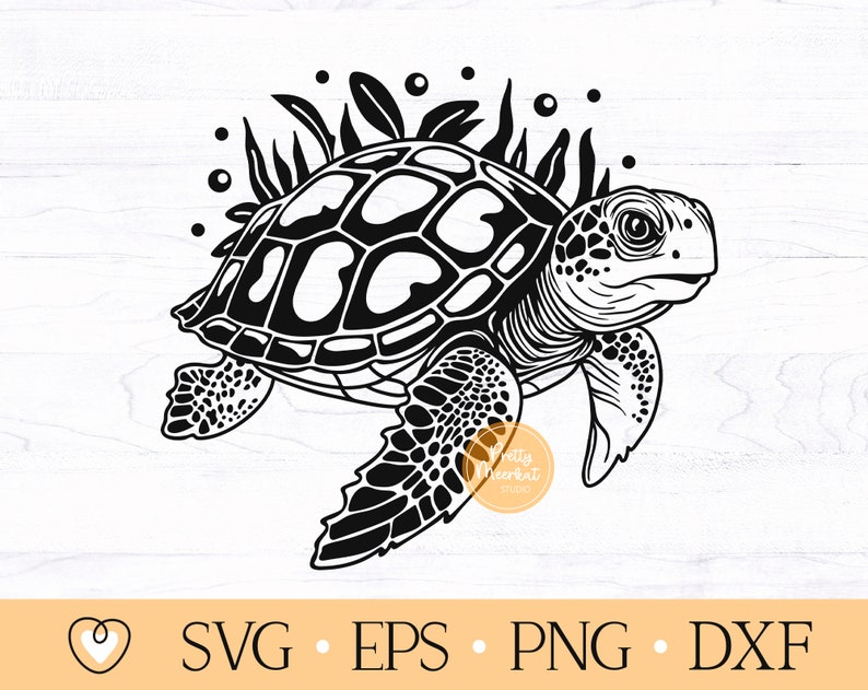 Turtle Svg, Sea Turtle Svg, Png, Dxf Files - Etsy
