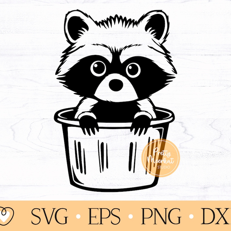 Trash Panda Svg - Etsy