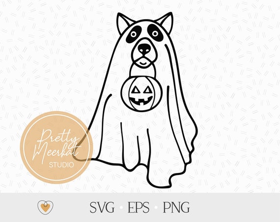 Dog Ghost svg Halloween dog svg Halloween png Cut file | Etsy