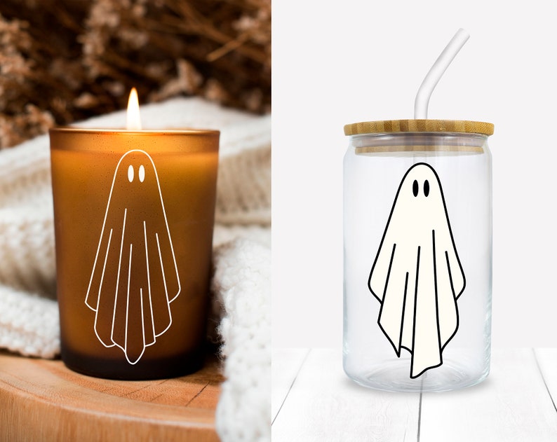 Ghost SVG PNG Halloween Svg Simple Ghosts - Etsy