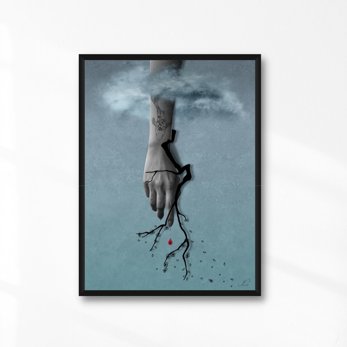 Downloadable Print Digital Printable Surreal Art Print - Etsy