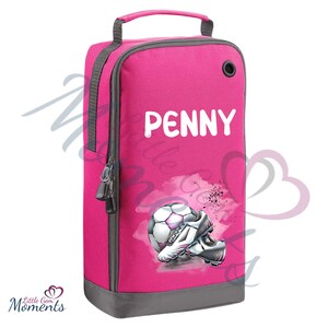 Personalised Boot Bag. Custom Kids Football Boot Bag. Kit Bag for Gym ...