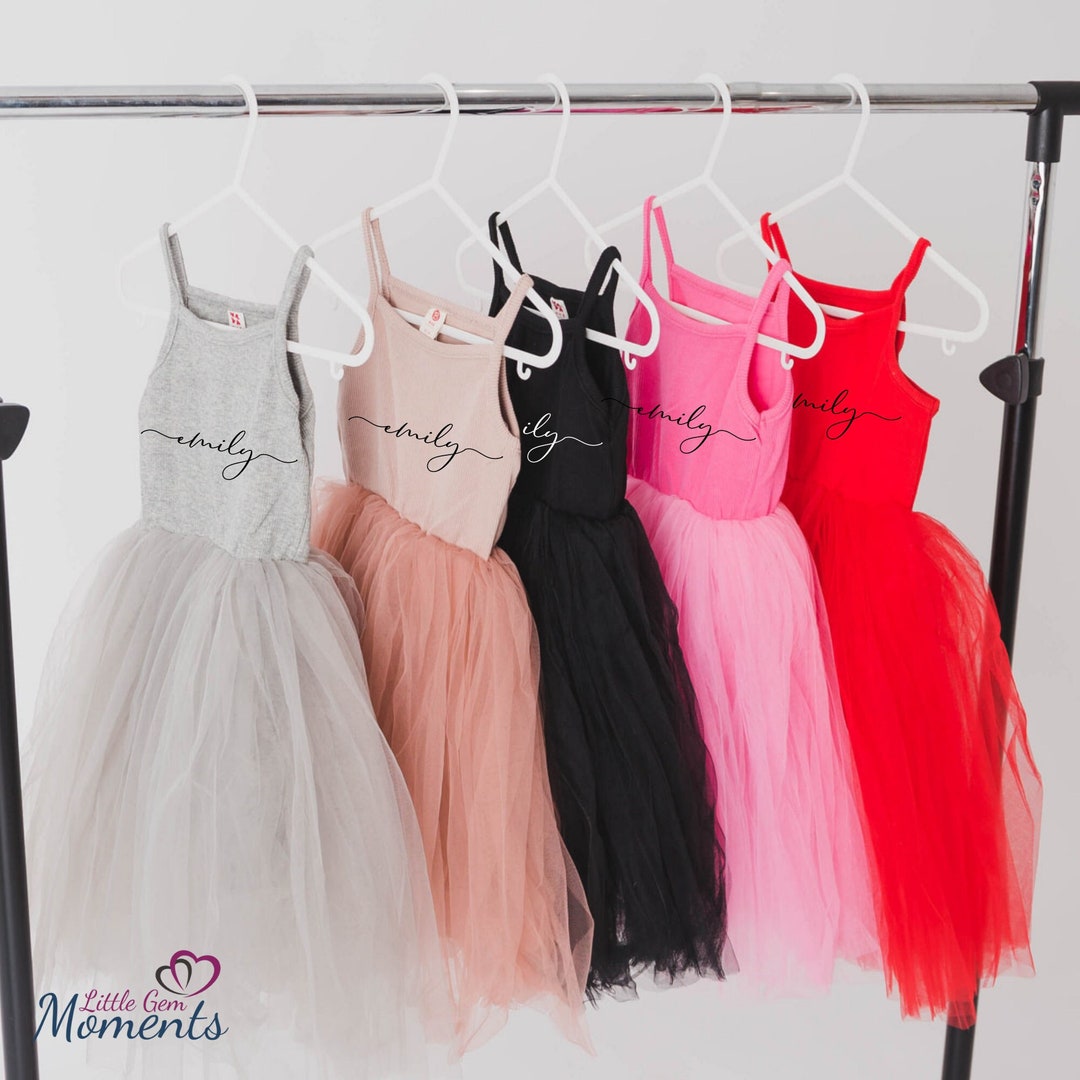 Personalised Tutu Dress. Girls Princess Dress. Girls Party Dress ...