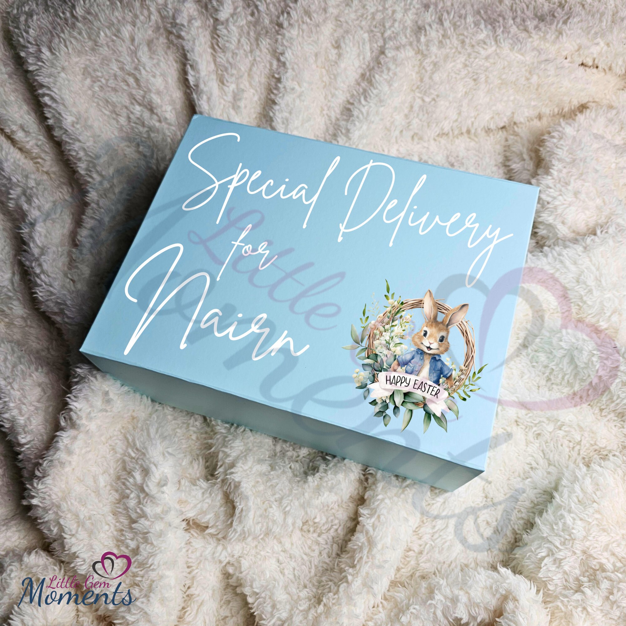 Personalised Special Delivery Easter Box. Custom Premium Easter ...