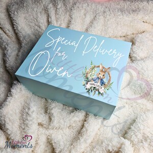 Personalised Special Delivery Easter Box. Custom Premium Easter ...