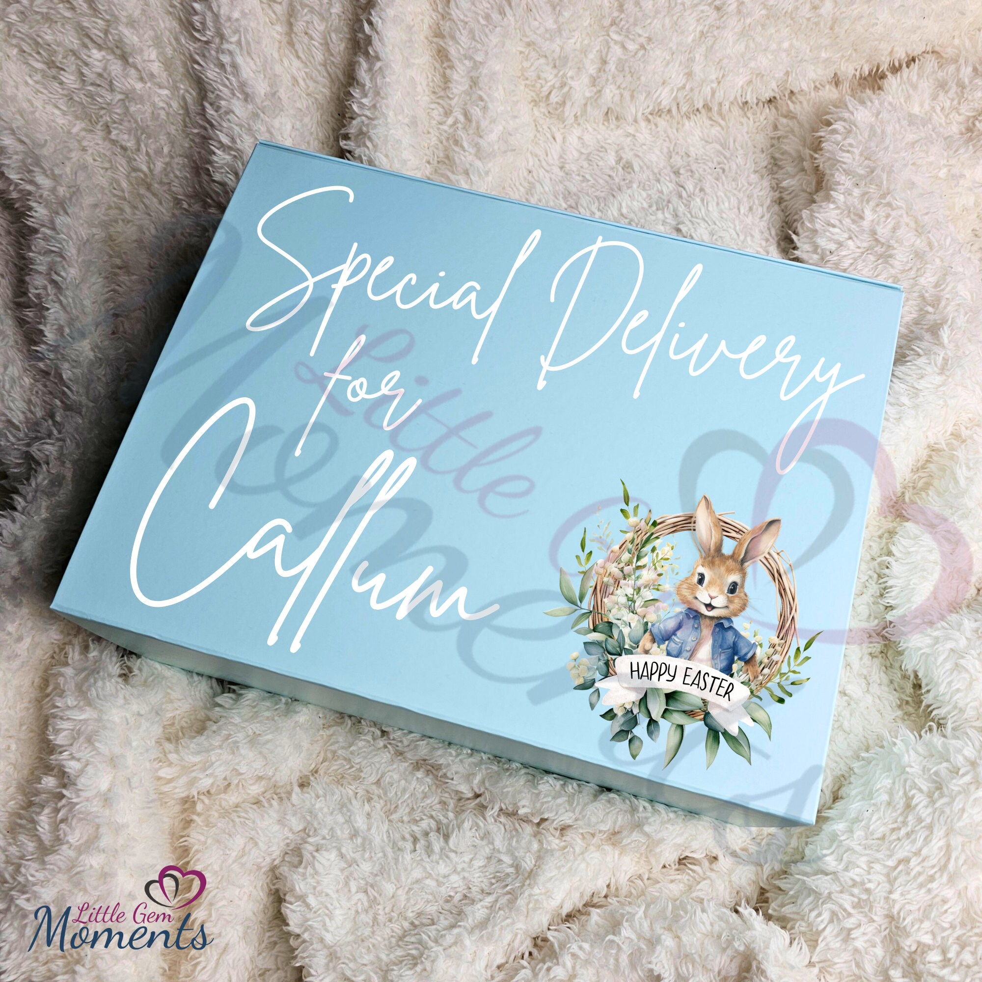 Personalised Special Delivery Easter Box. Custom Premium Easter ...