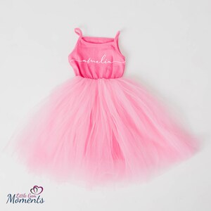 Personalised Tutu Dress. Girls Princess Dress. Girls Party Dress ...