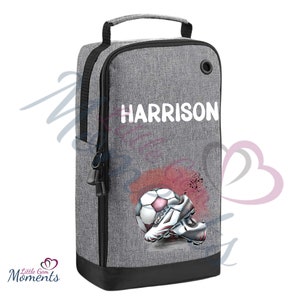 Personalised Boot Bag. Custom Kids Football Boot Bag. Kit Bag for Gym ...