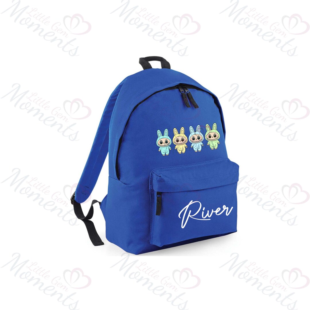 Personalised Monster School Bag. Custom Rucksack for Monster Fans. Kid ...