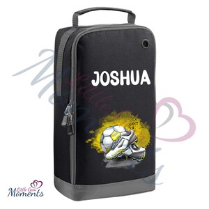 Personalised Boot Bag. Custom Kids Football Boot Bag. Kit Bag for Gym ...