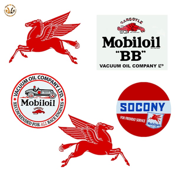 Vintage Oil Company Stickers - Etsy