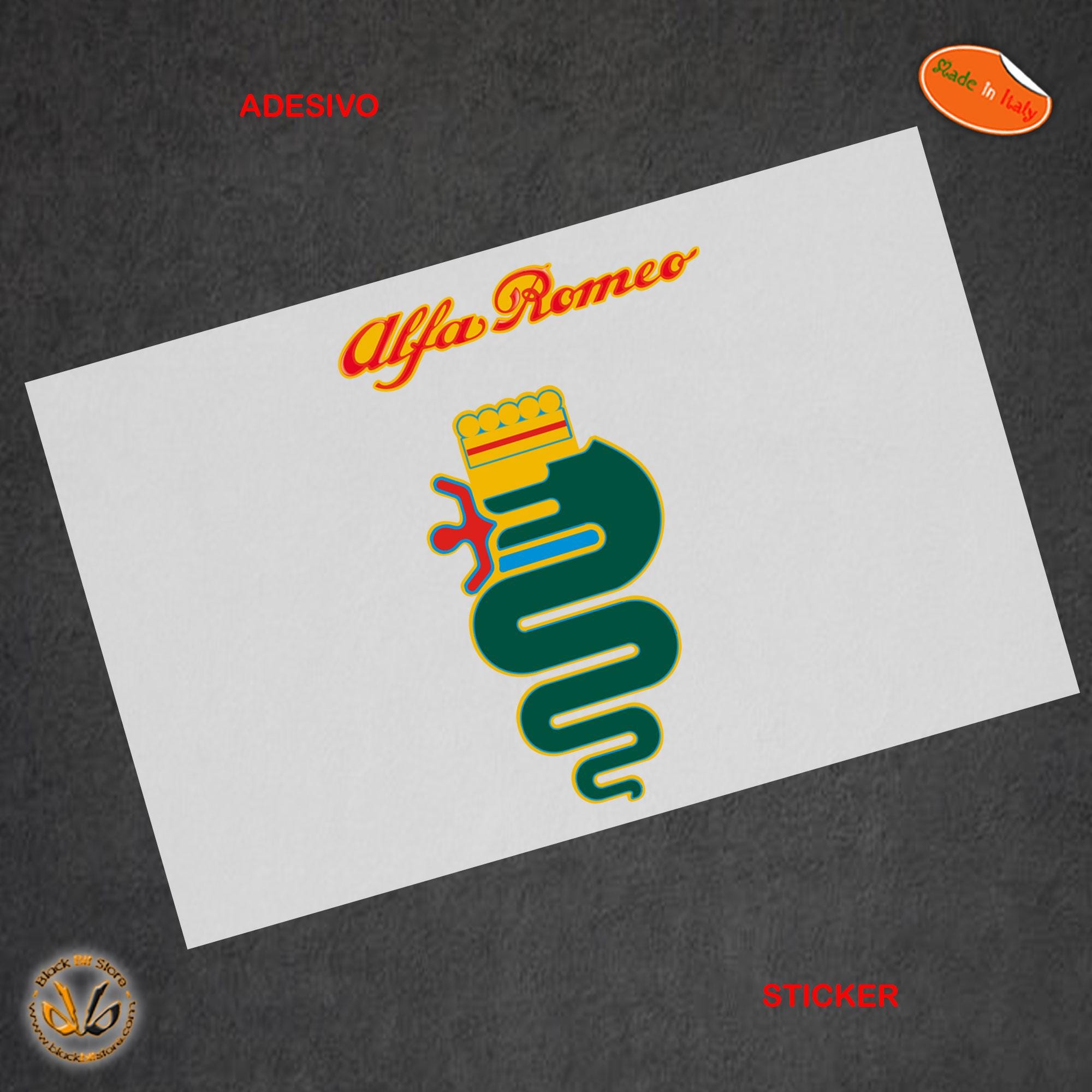 Alfa Romeo Biscione Car Motorcycle Helmet Stickers Helmet Decal Tuning ...