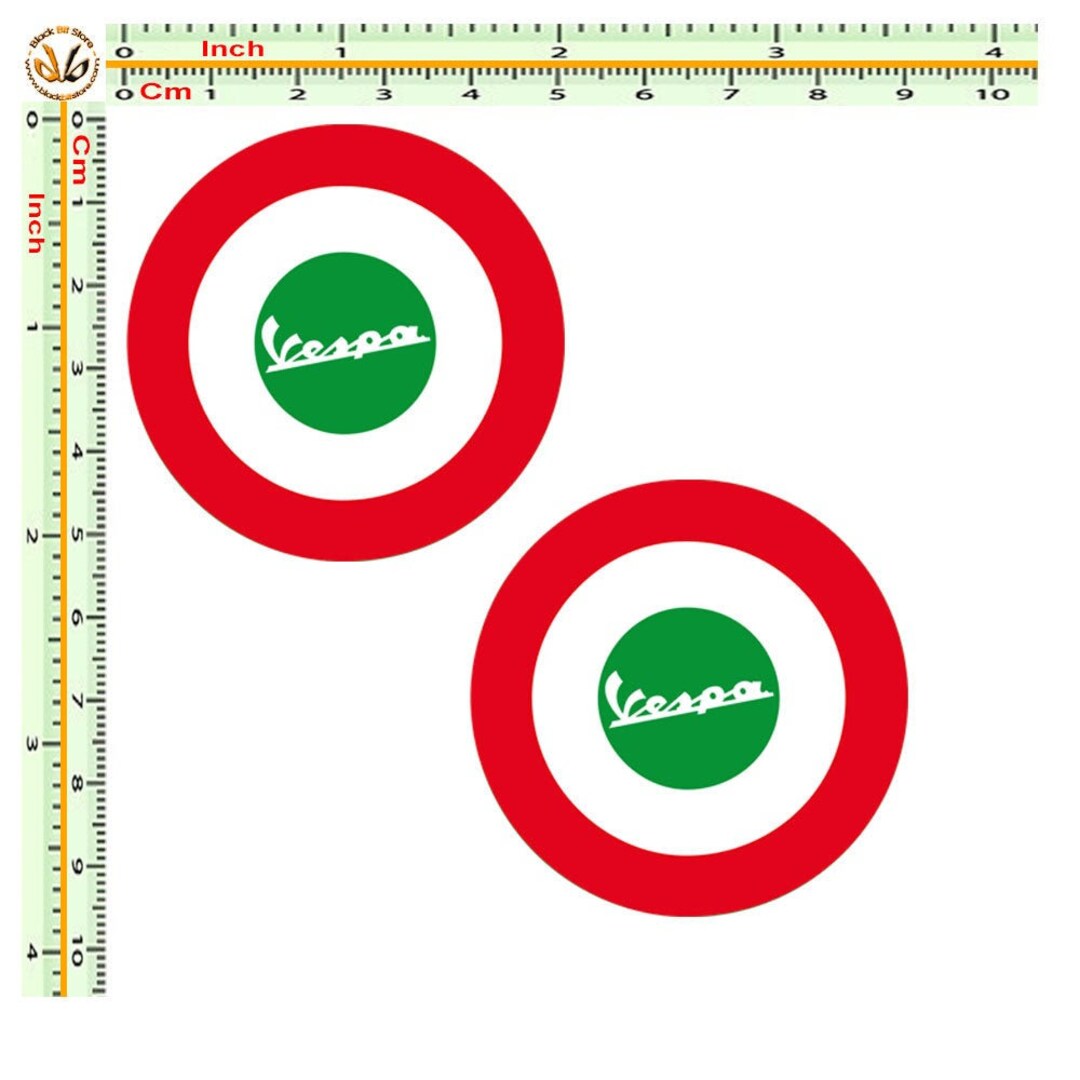 Stickers Vespa Discounted Flag Italy Sticker Vespa Italy Flag Pvc ...