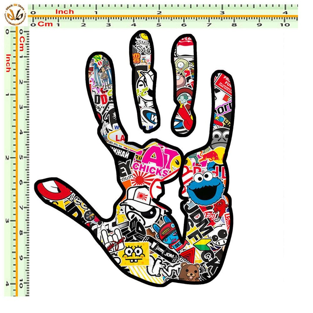 Sticker Sticker Hand Printed on Pvc Discounted Quantity 1 Piece ...