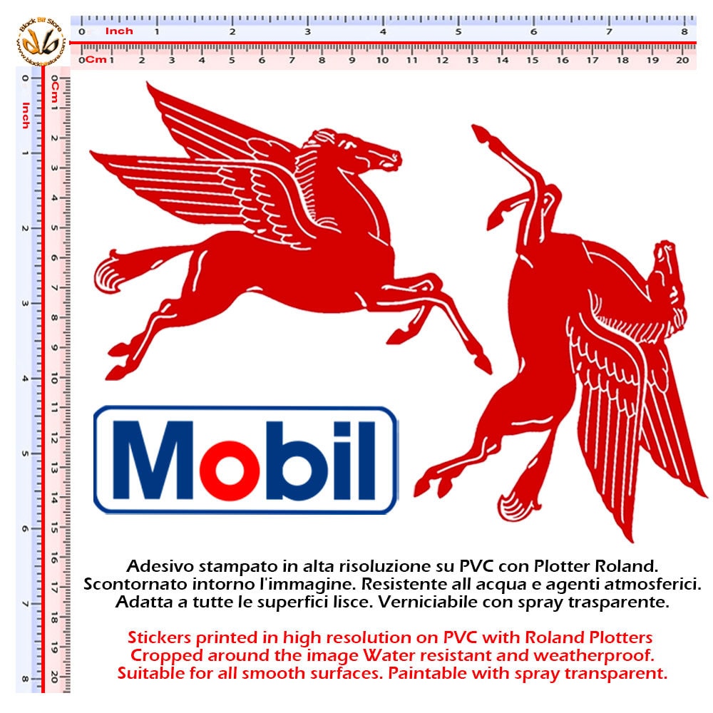 Stickers Pegasus Mobil Vintage Sticker Decal Auto Moto Print Pvc ...