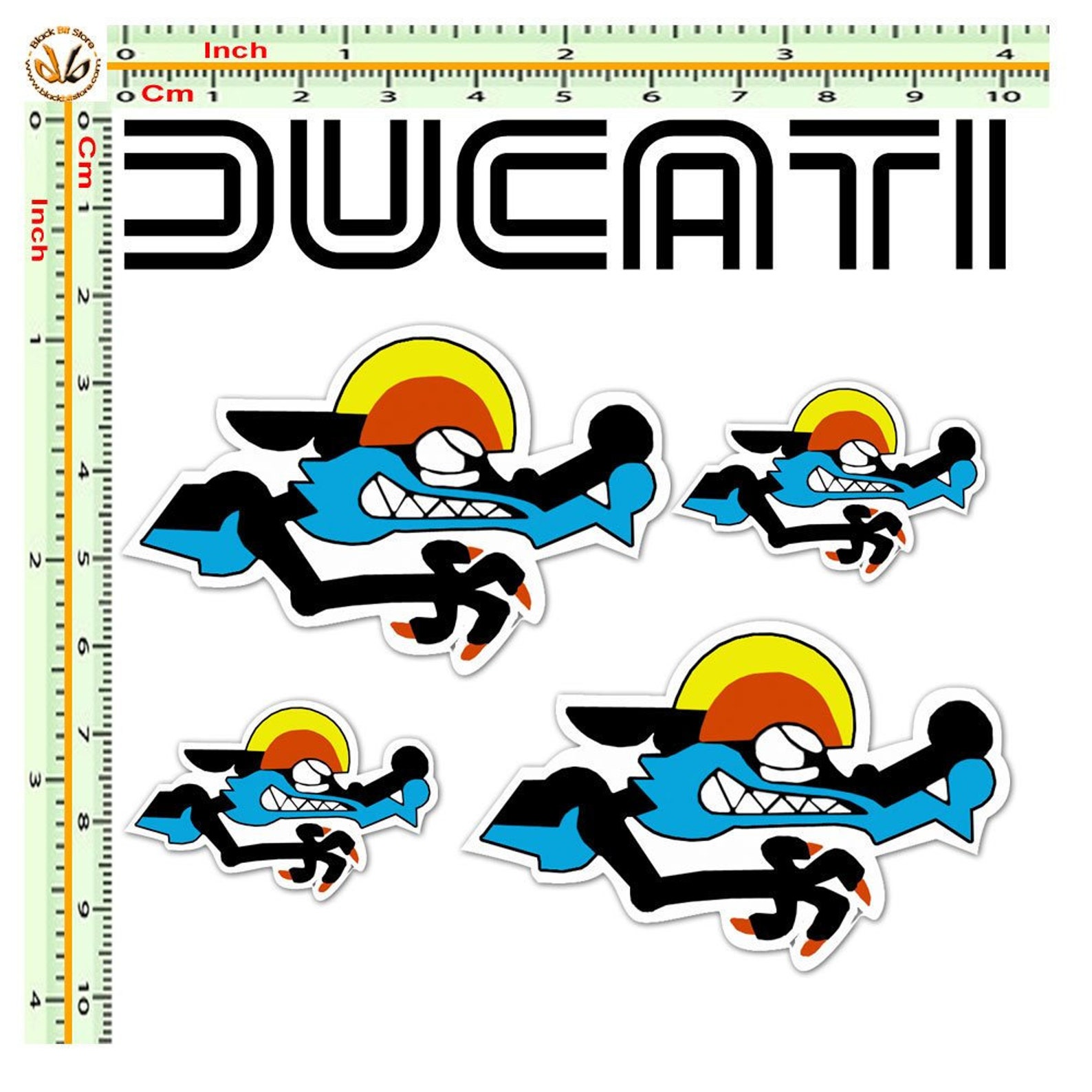 NCR Ran Ducati Stickers Discounted Around the Image Sticker Car ...