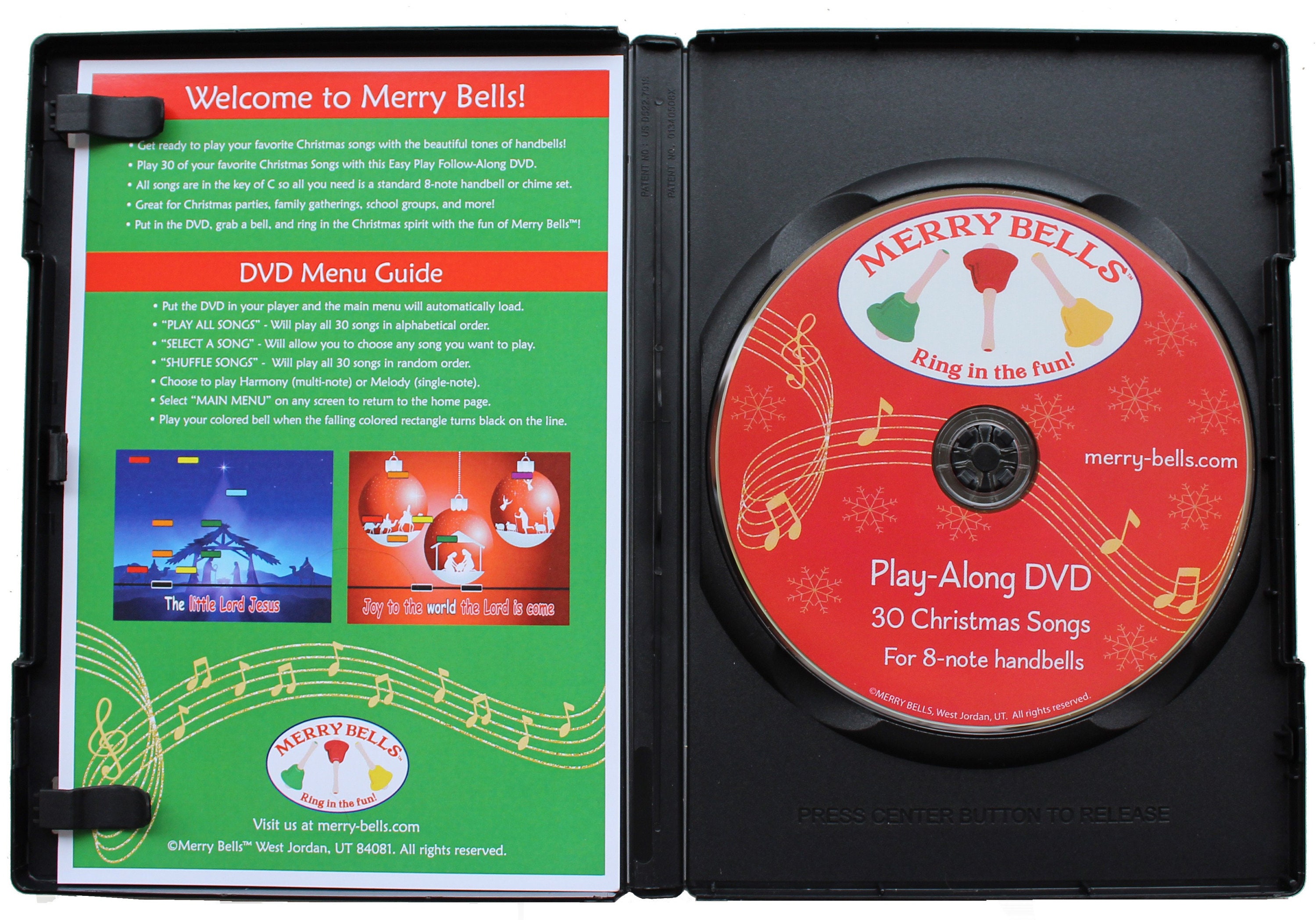 Christmas Songs Play-along DVD for Handbells - Etsy