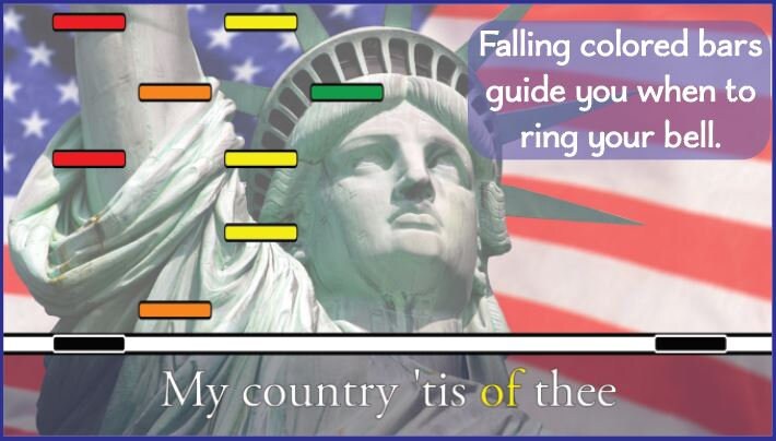 Patriotic Songs Play-along DVD for Handbells - Etsy