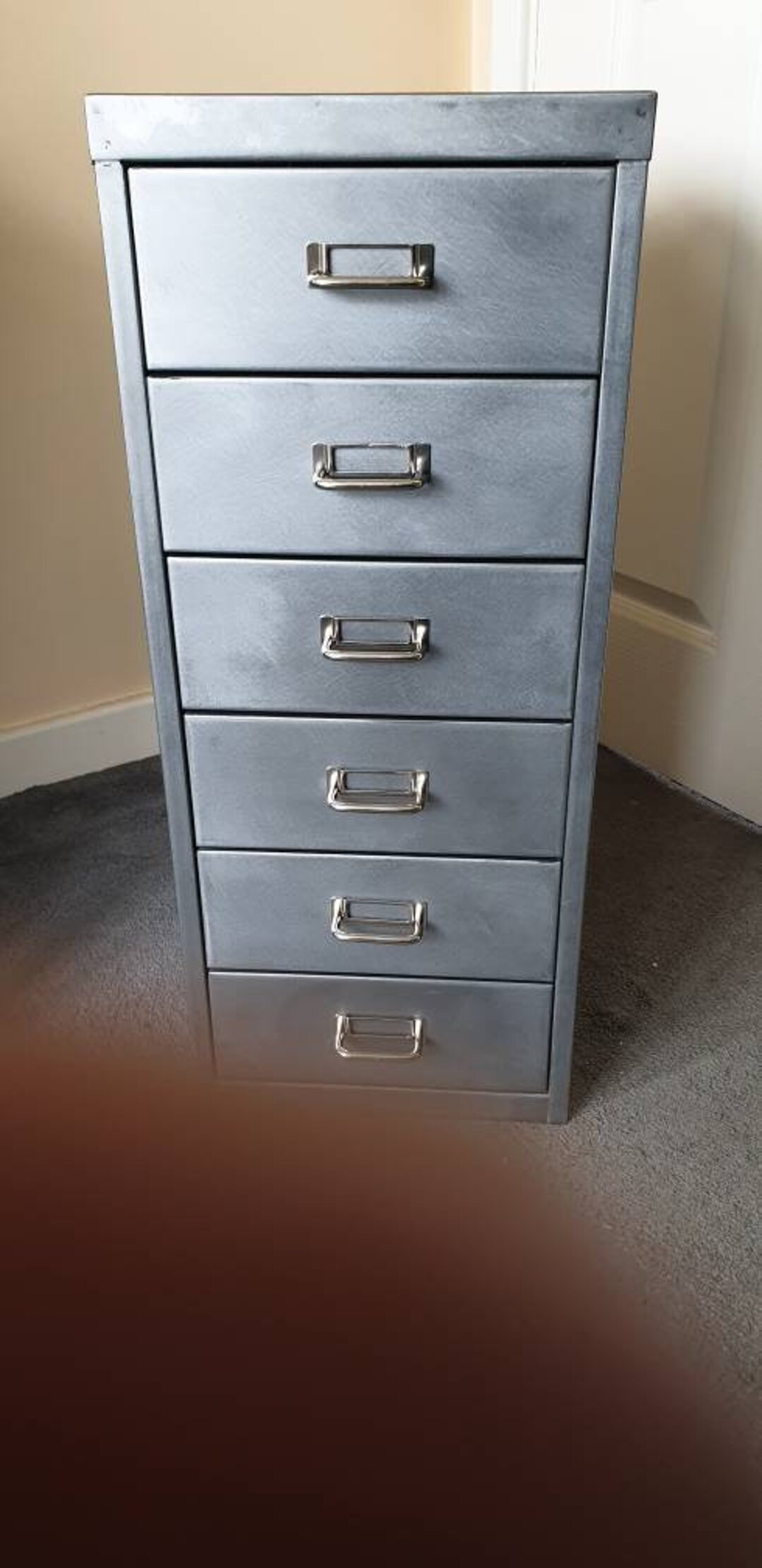 6 Drawer Metal Filing Cabinet - Etsy UK