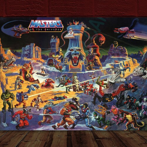 Skeletor Birthday Card Masters of the Universe Professional | Etsy Canada