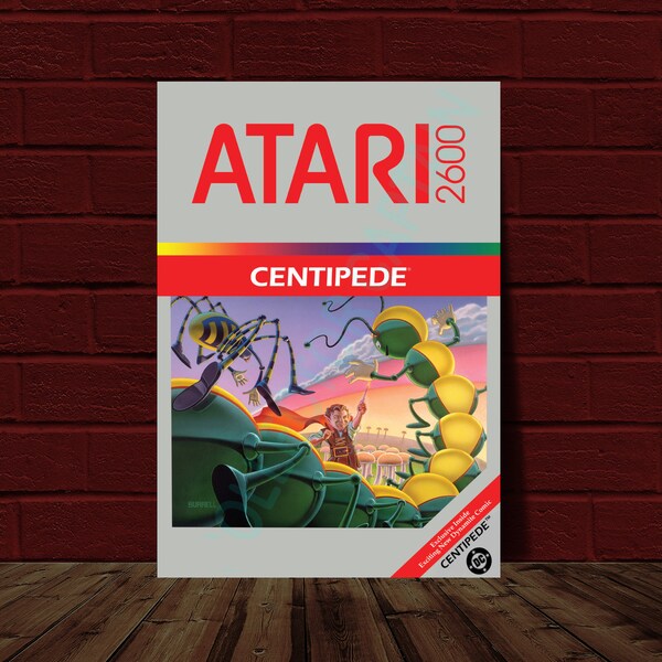 Atari Video Game Poster - Etsy