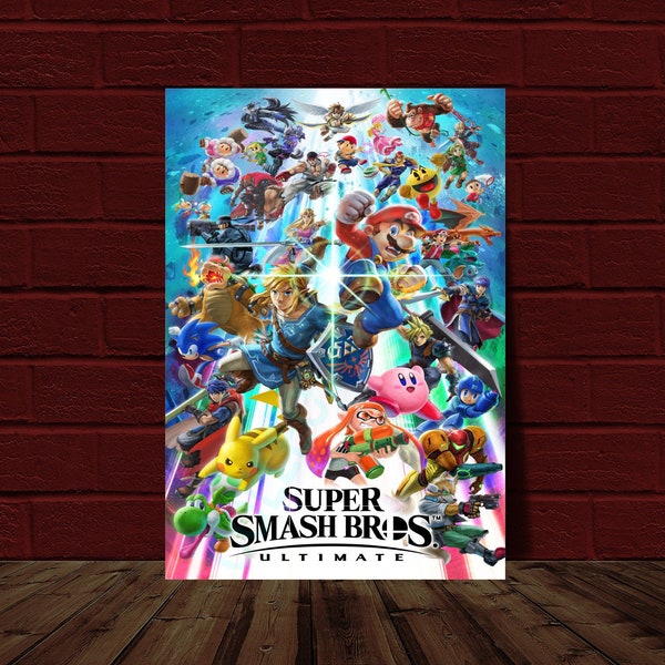 Smash Ultimate Poster - Etsy