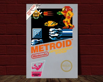 Metroid Poster - Etsy