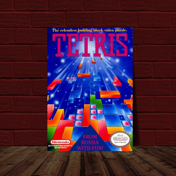 Tetris Poster - Etsy