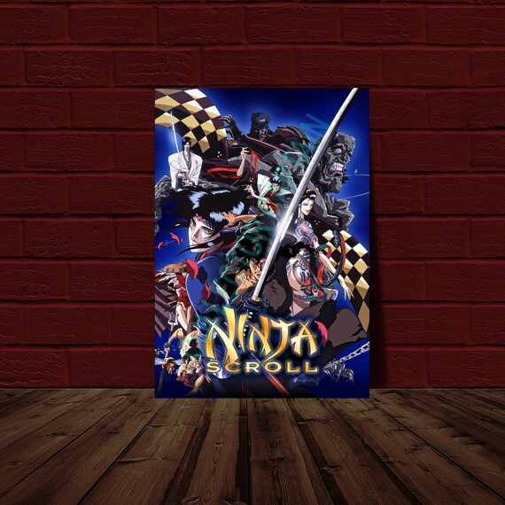 Ninja Scroll 10.5x15 Japanese Movie Poster Reprint | Etsy