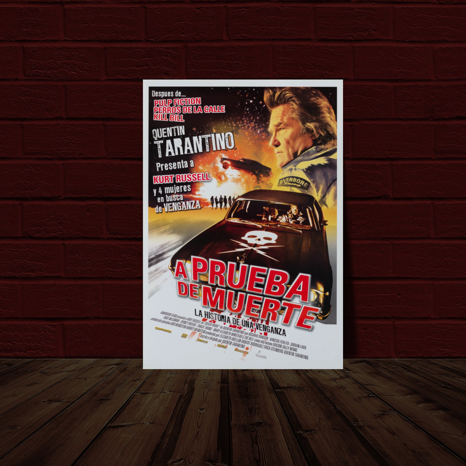 Death Proof Movie Poster
