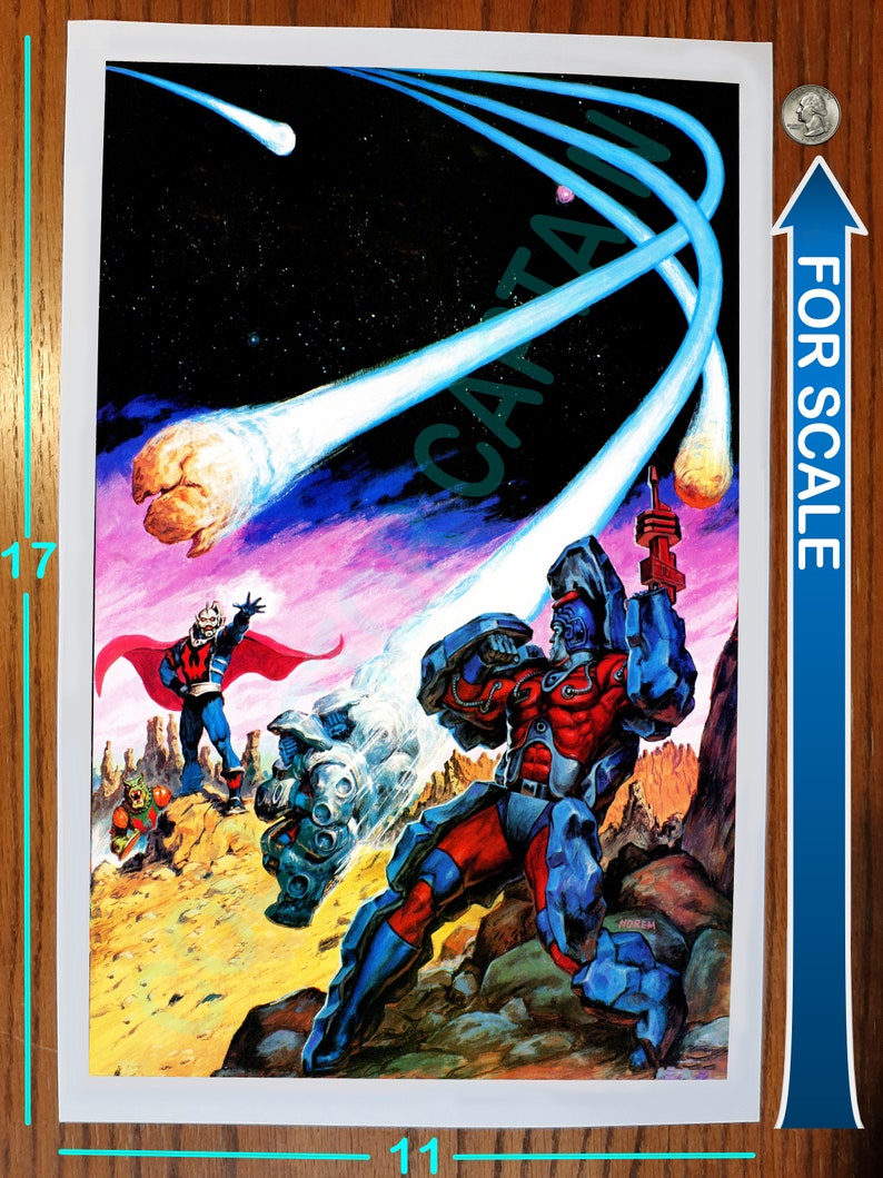 Masters of the Universe - Stonedar 10.5x15.25.25 Reprint Poster - Etsy