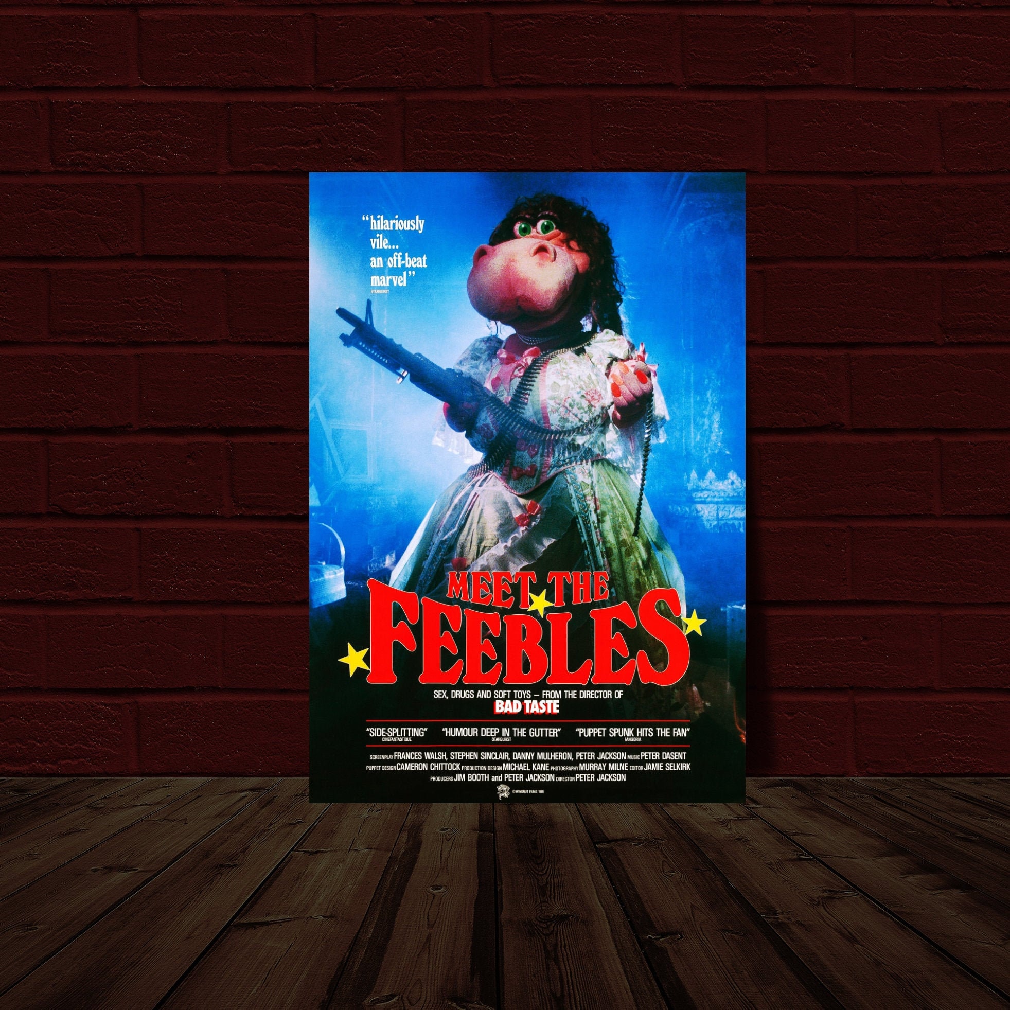 Meet the Feebles 10.5x15.25 Movie Poster Reprint - Etsy