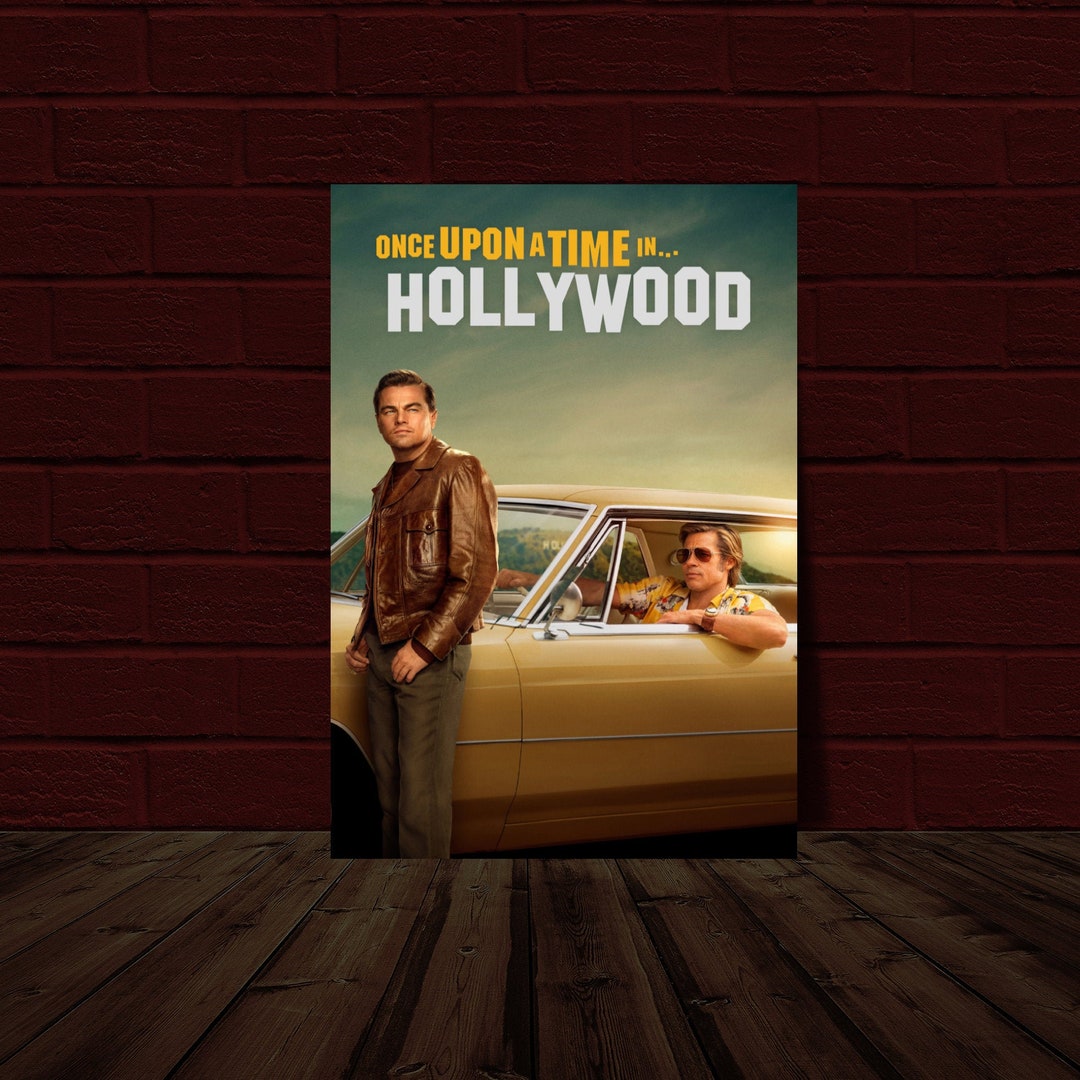 Once Upon a Time in Hollywood V1 10.5x15.25 US Movie Poster Reprint - Etsy