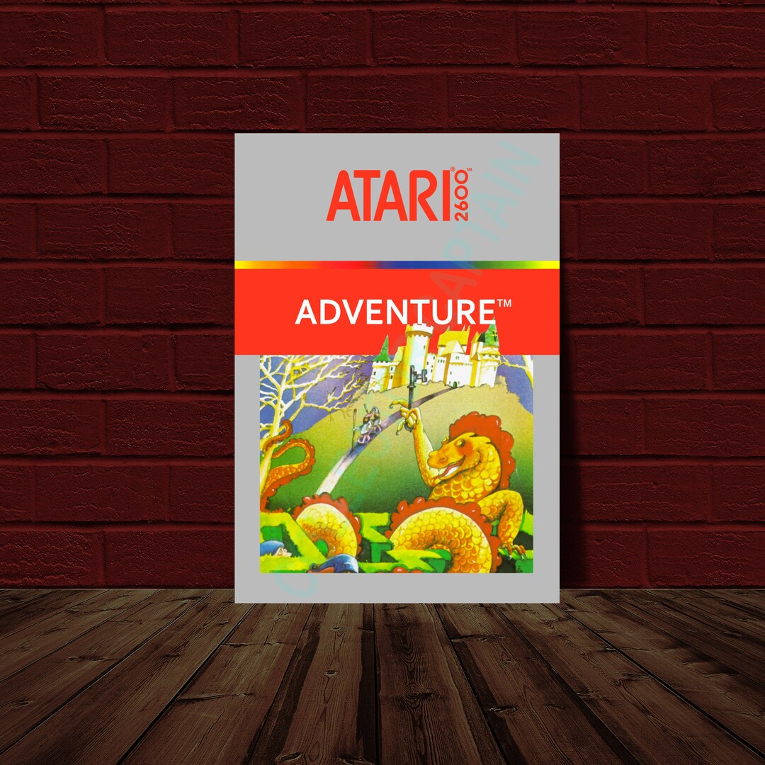 Adventure - ATARI 2600 10.5x15.25 Video Game Poster Reprint - Etsy