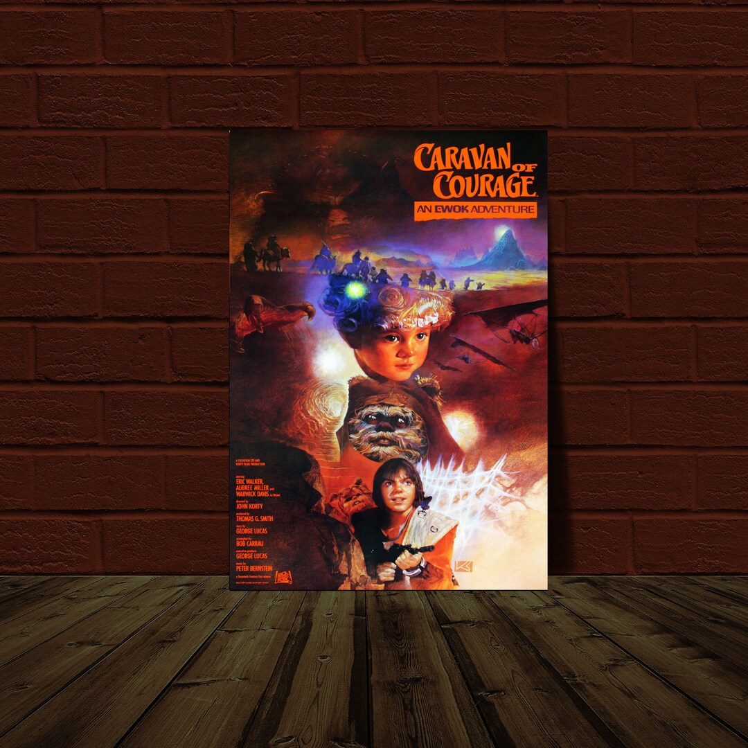 Star Wars Caravan of Courage Ewok Adventure B 10.5x15.25 US Movie ...