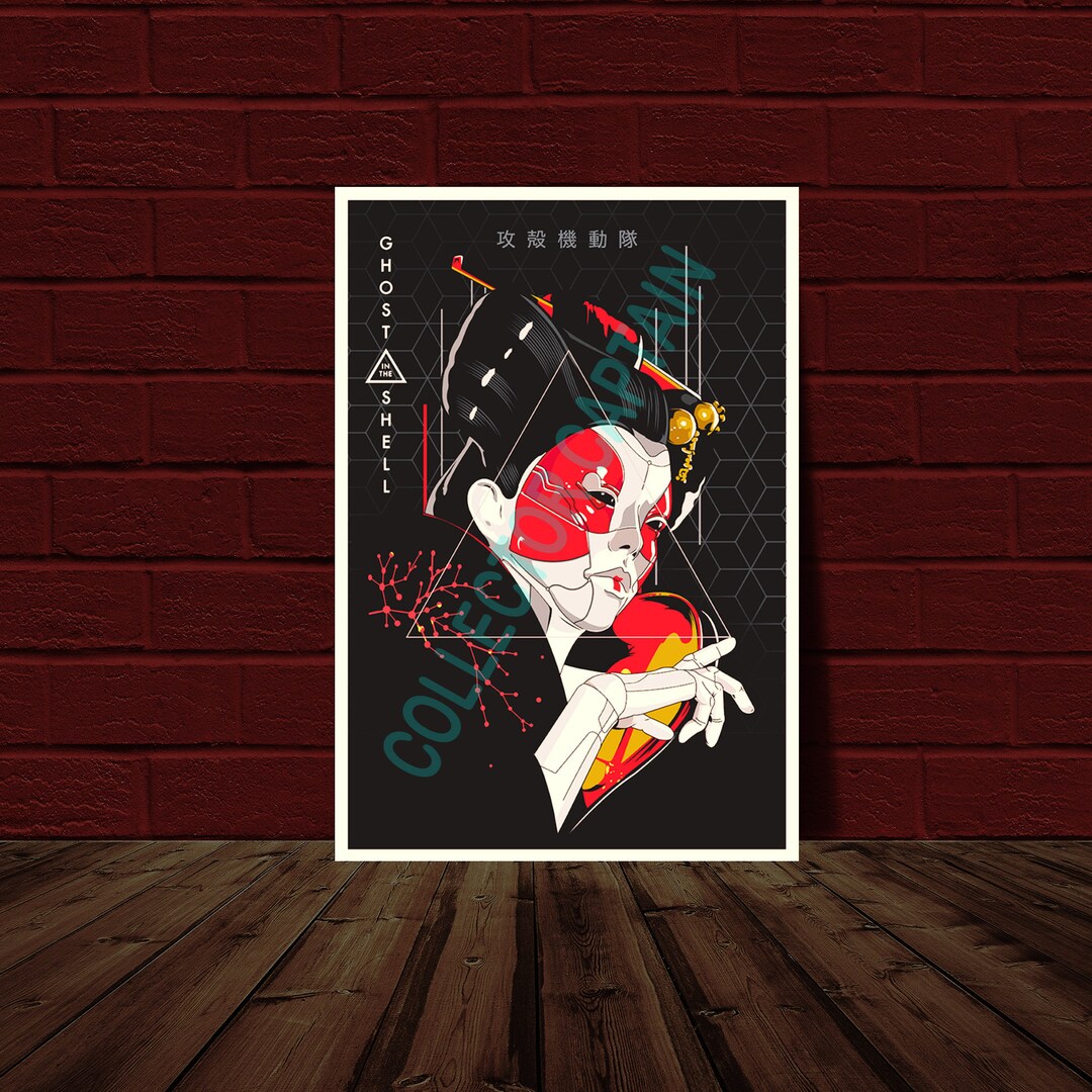 Ghost in the Shell V3 10.5x15 Japanese Movie Poster Reprint - Etsy
