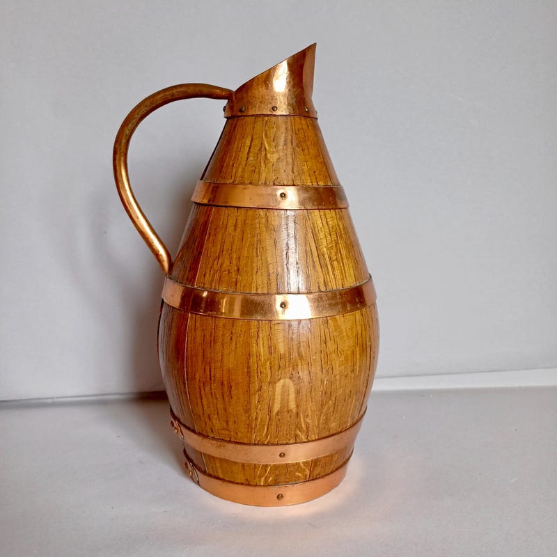 Wooden Jug - Etsy