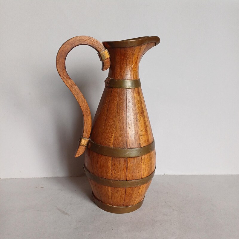 Wooden Jug - Etsy