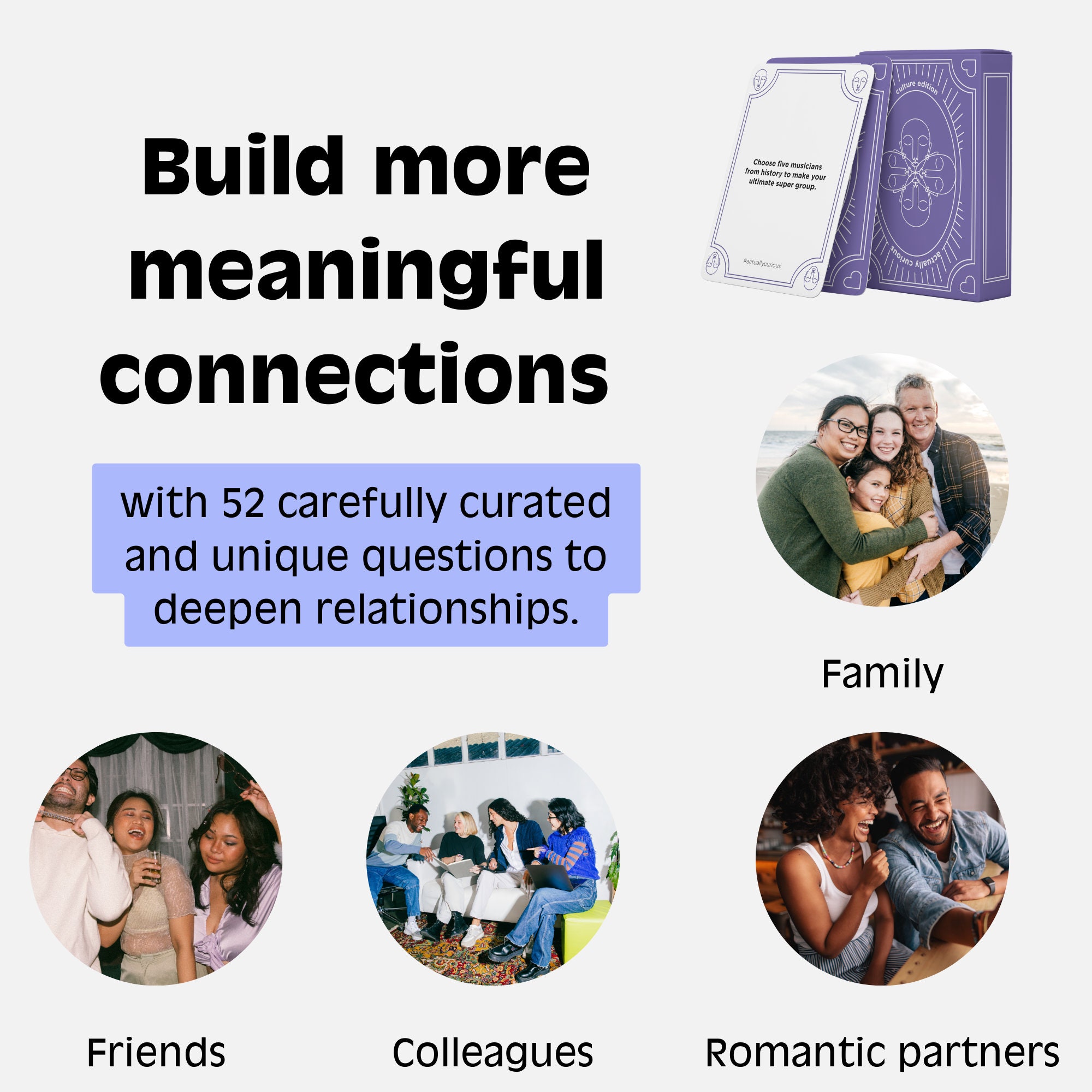 ACTUALLY CURIOUS: Culture Edition! Adult & Teen Icebreaker Conversation ...