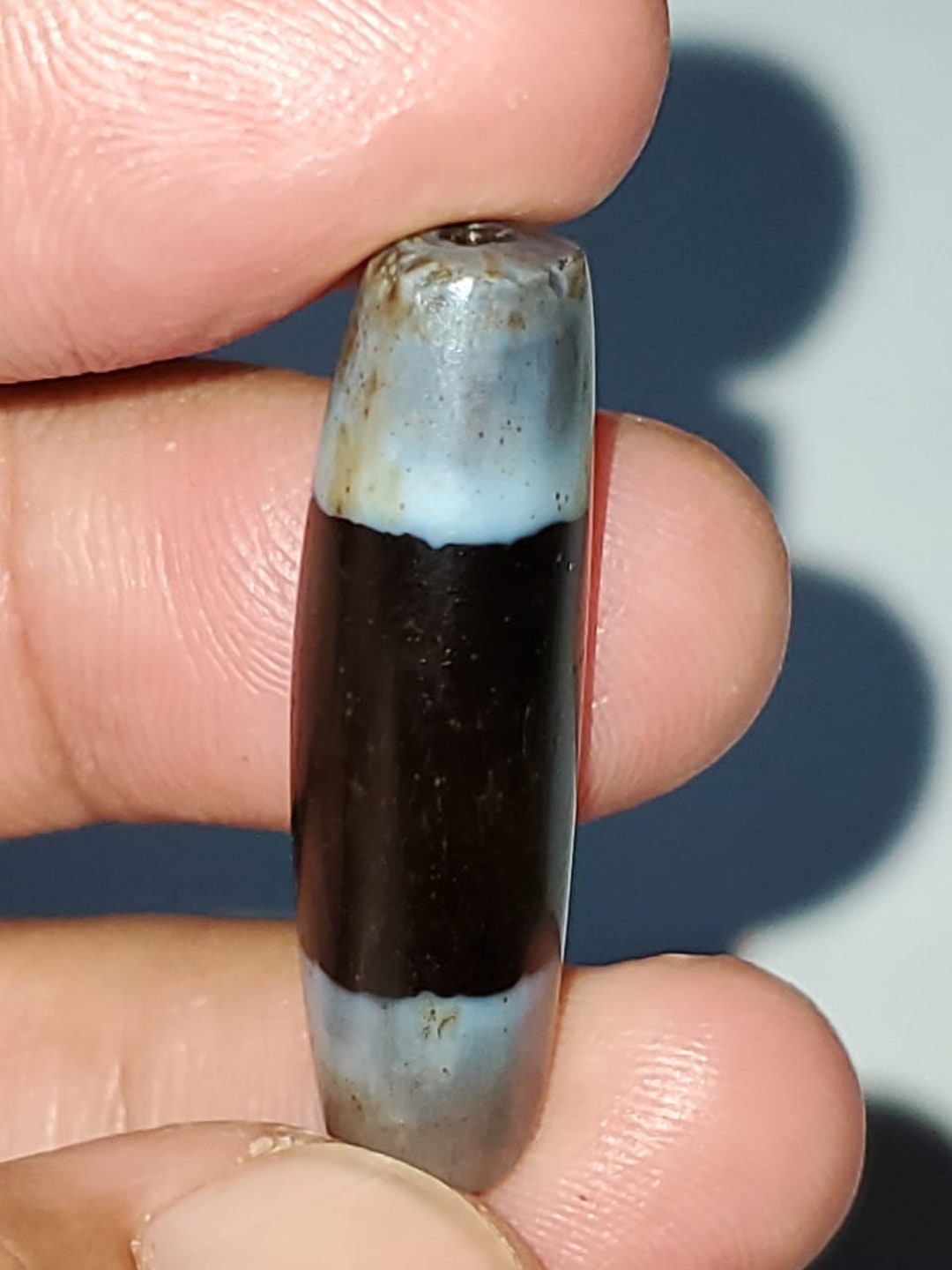 Ancient Chong Dzi Tibetan Dzi Authentic Dzi Cinnabar Bead - Etsy