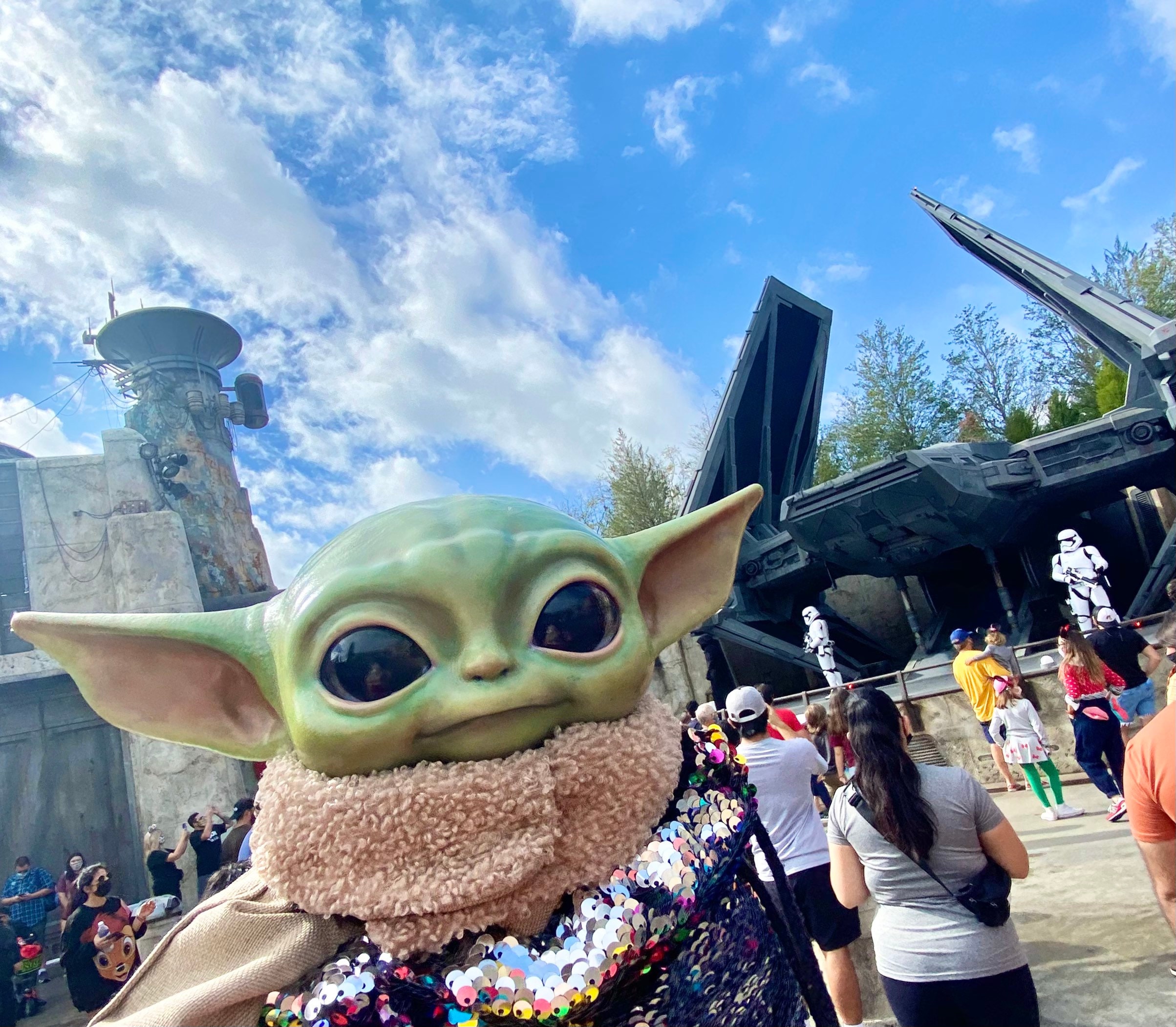 BABY YODA GROGU Hyper-realistic Custom Repaint - Etsy