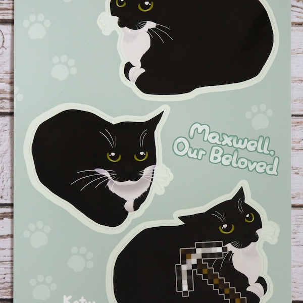 Maxwell the Cat - Etsy