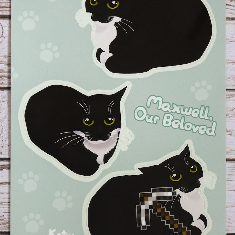 Maxwell the Cat Plush - Etsy