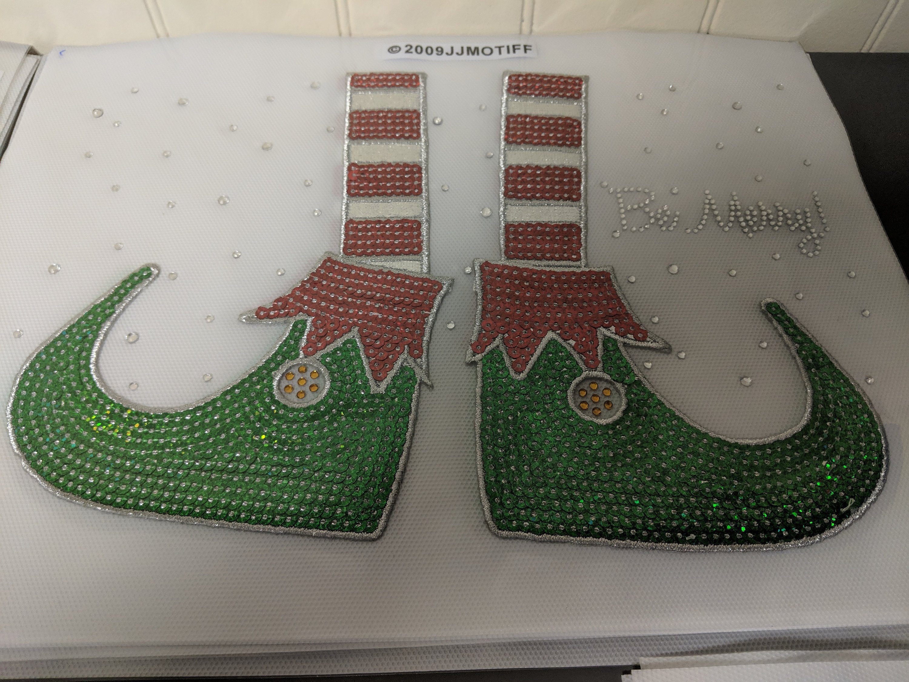 Custom Holiday Rhinestone Logos - Etsy