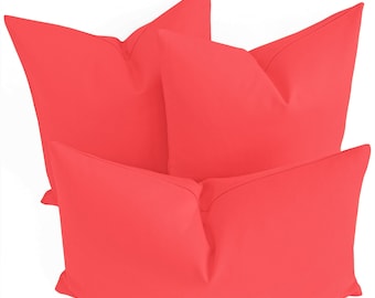 Coral throw pillows | Etsy