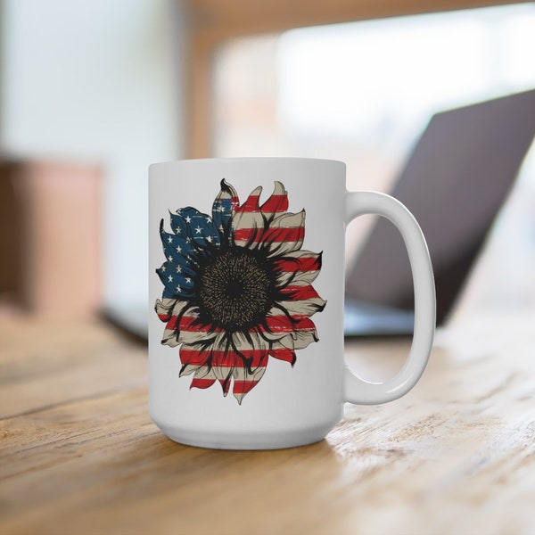 American Flag Coffee Cup - Etsy
