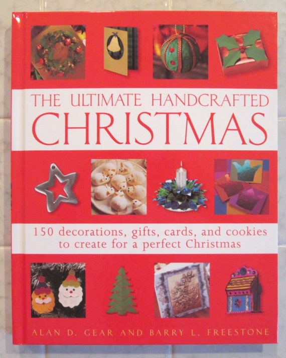 The Ultimate Handcrafted Christmas Book Decor for Home and | Etsy