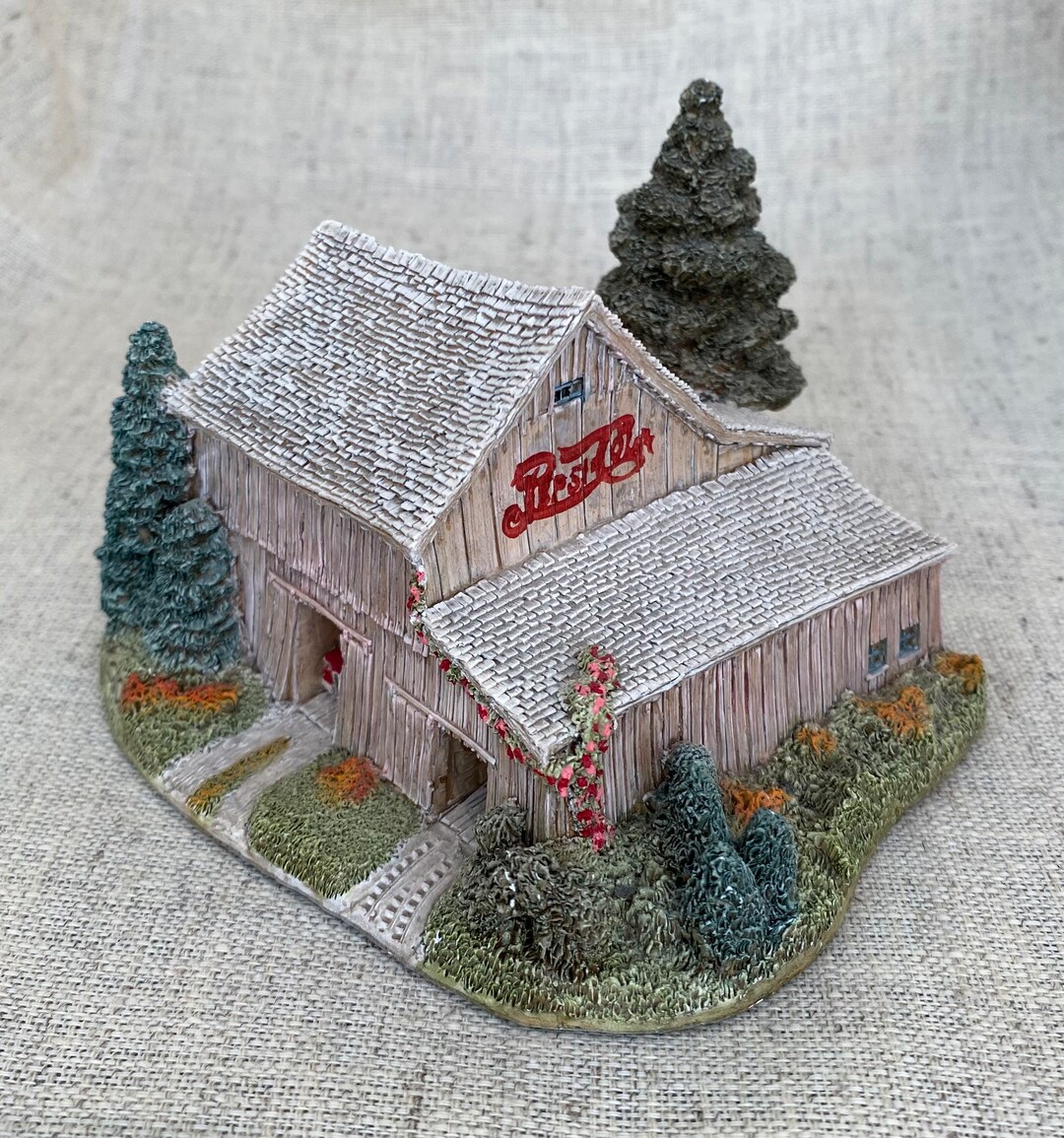 Lilliput Lane Pepsi Cola Barn the American Landmarks Collection 1990 - Etsy