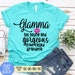 Grandma svg saying svg svg dxf eps Glamma svg glamorous | Etsy
